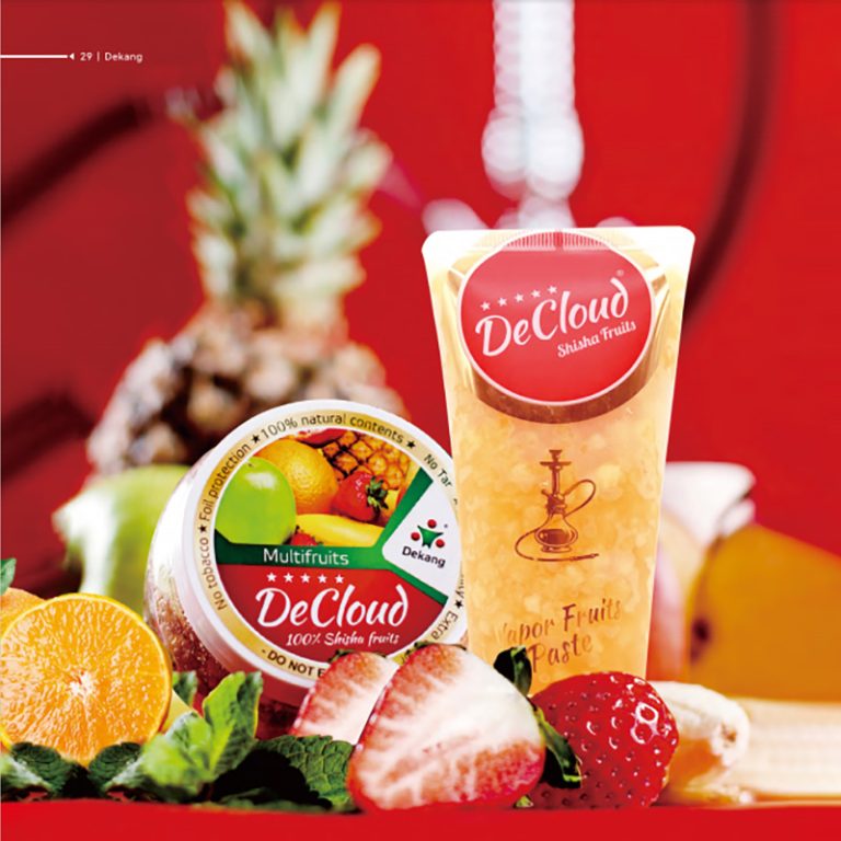 DeCloud Shisha Fruits-innovative shisha paste